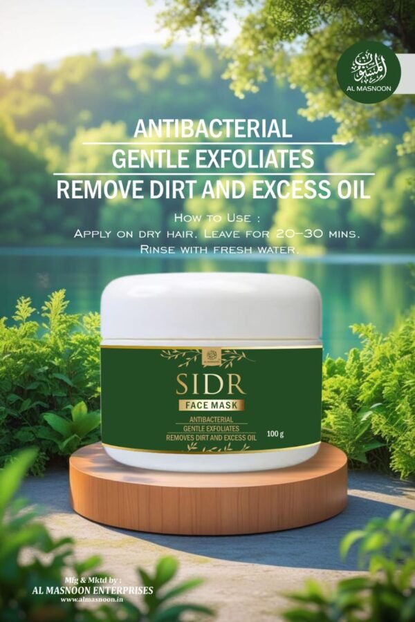 Sidr Face Mask: Nature’s Gentle Detox for Clear, Balanced & Healthy ...